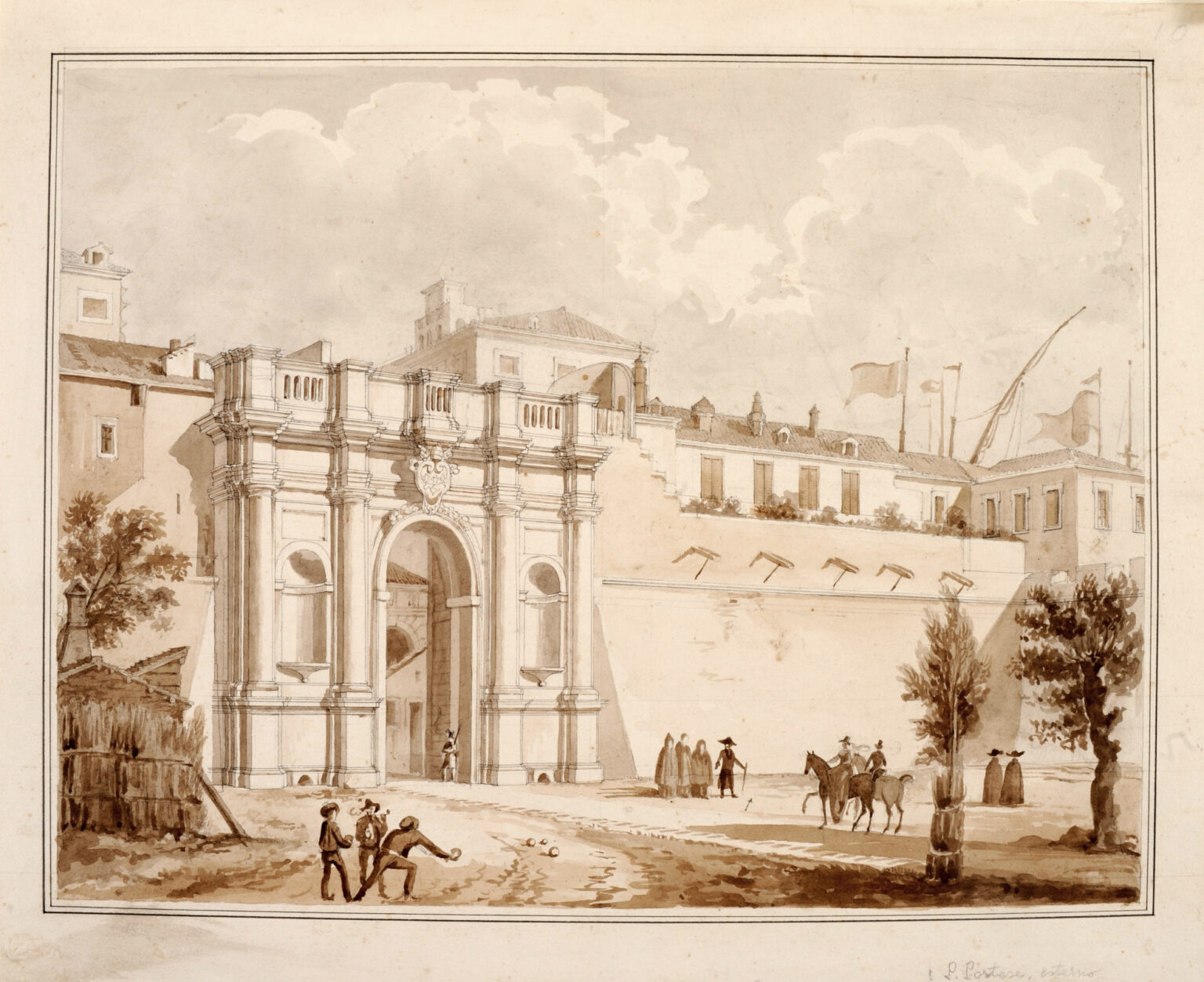 Porta Portese – Museo Virtuale delle Mura di Roma